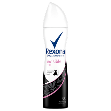 Rexona Women Invisible Pure 200 ml | KOSMETYKI \ Damskie \ Dezodoranty ...