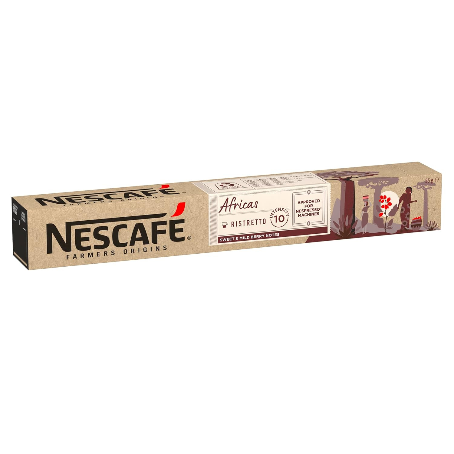 Nescafe Farmers Origins Africas Kapsułki do Nespresso 10 szt. | KAWA I ...
