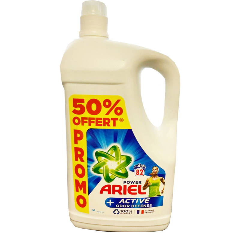 Ariel Power + Active Odor Defense Żel 82 prania | PRANIE I PRASOWANIE ...