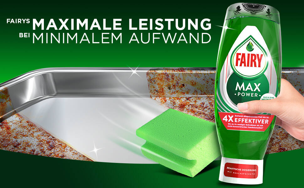 Fairy Max Power Płyn do Naczyń 370 ml | ŚRODKI CZYSTOŚCI \ Kuchnia ...