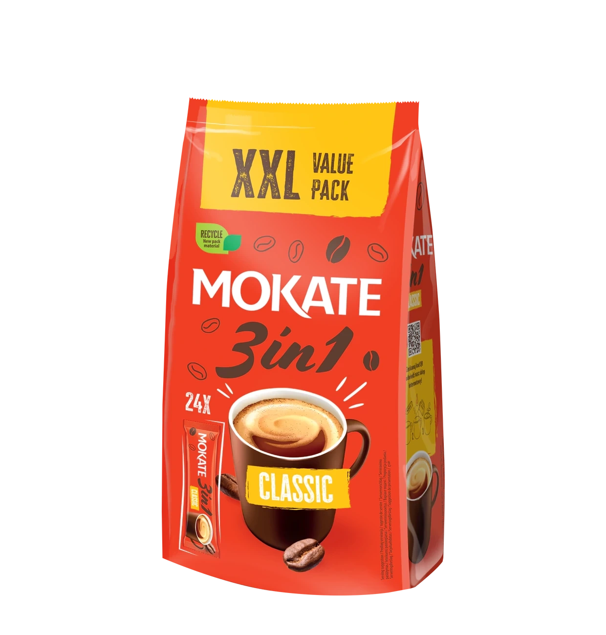 Mokate Kaffee Classic 3 w 1 408 g | KAWA I HERBATA \ Rozpuszczalne | - Euroshop24h.pl