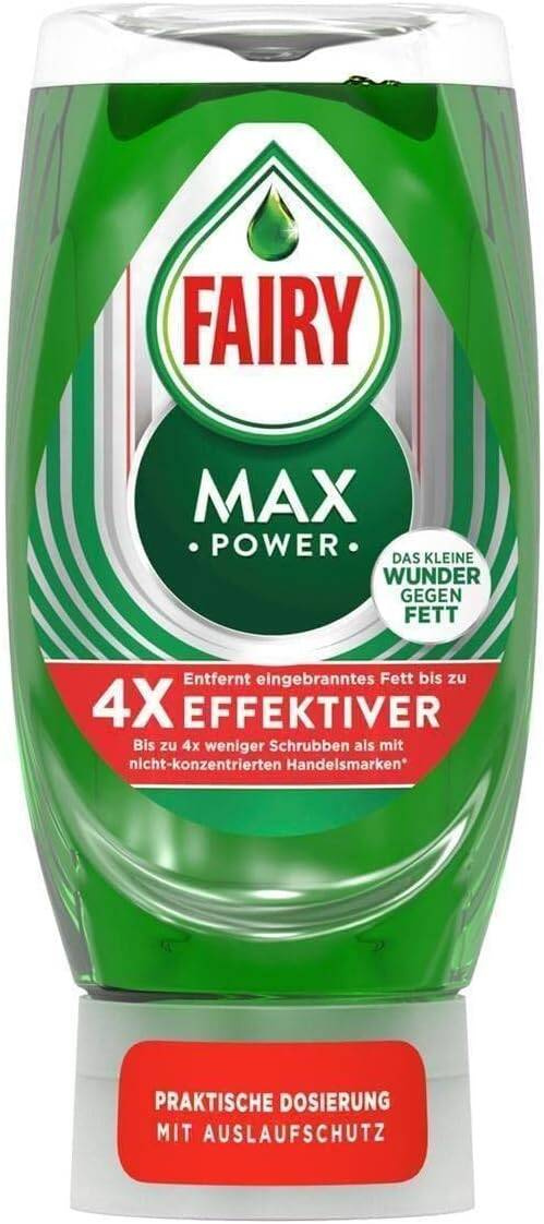 Fairy Max Power Płyn do Naczyń 370 ml | ŚRODKI CZYSTOŚCI \ Kuchnia ...