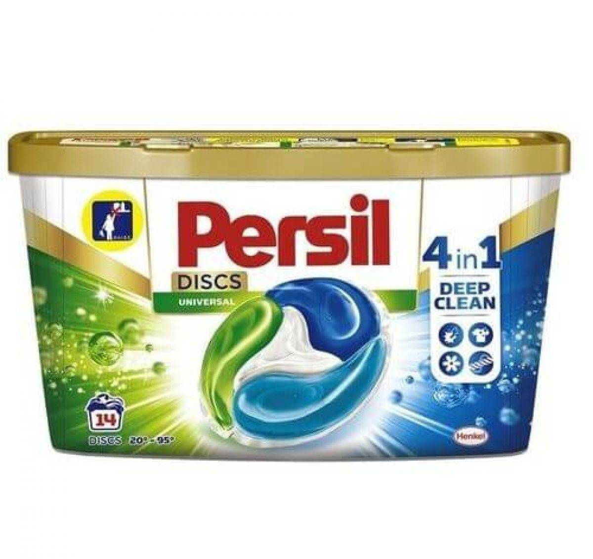 Persil Disc Universal Kapsułki do Prania 14 szt. | PRANIE I PRASOWANIE ...