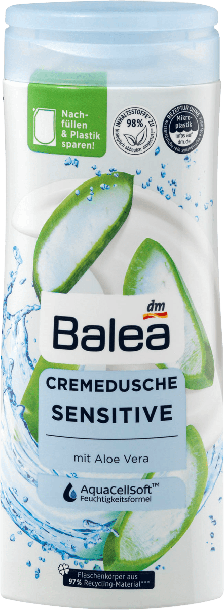 Balea Sensitive Żel pod Prysznic 300 ml. | KOSMETYKI \ Damskie ...