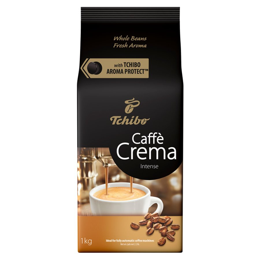 Tchibo Caffe Crema Intense Kawa Ziarnista 1 kg | KAWA I HERBATA ...